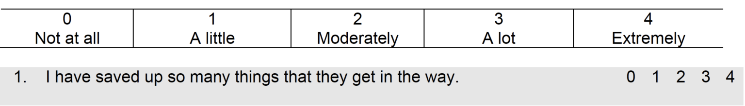 Obsessive-Compulsive Inventory-Revised (OCI-R) - Simple and Practical ...